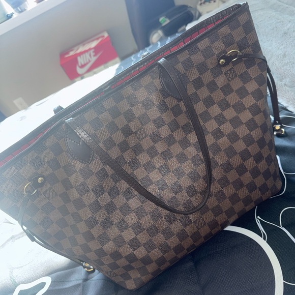 Louis Vuitton | Bags | Lv Brown Checkered Tote Bag | Poshmark